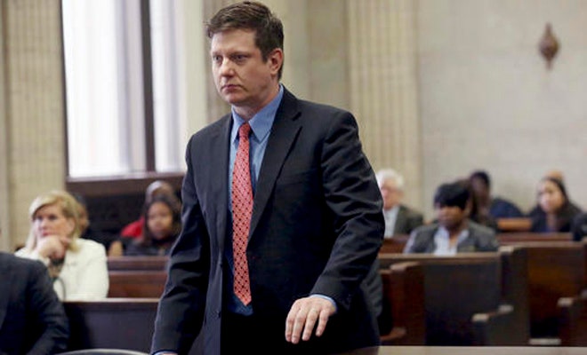 Suspended Chicago officer charged with murder hired as union janitor ...