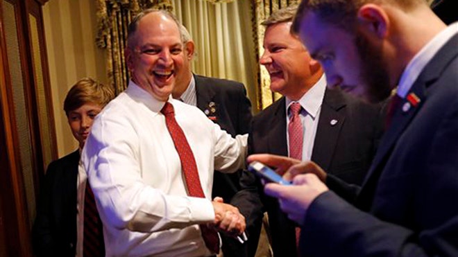 Democrat John Bel Edwards declared winner in runoff election for La ...