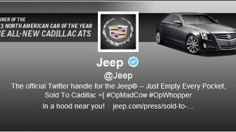 Jeep 'sold' to Cadillac via Twitter hack | Fox News