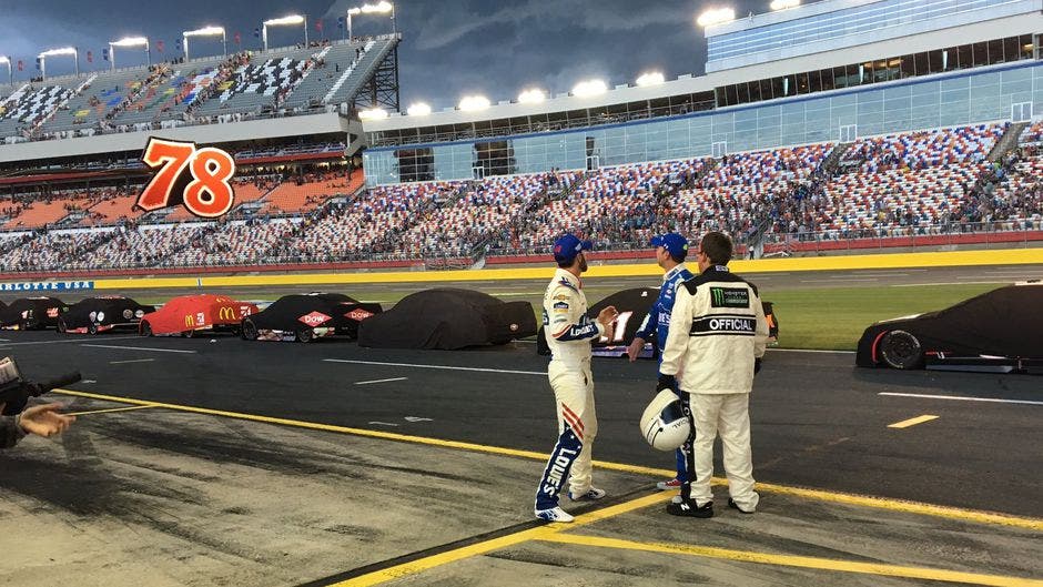 Coca-Cola 600 in Charlotte red-flagged for lightning, rain delay | Fox News