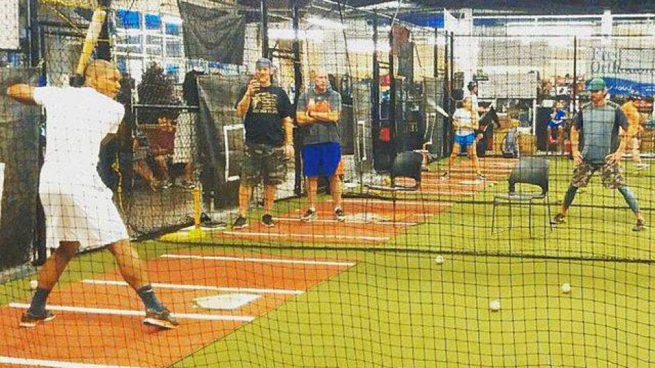 Cricket star Kieran Powell holds workout in hopes of transitioning to ...