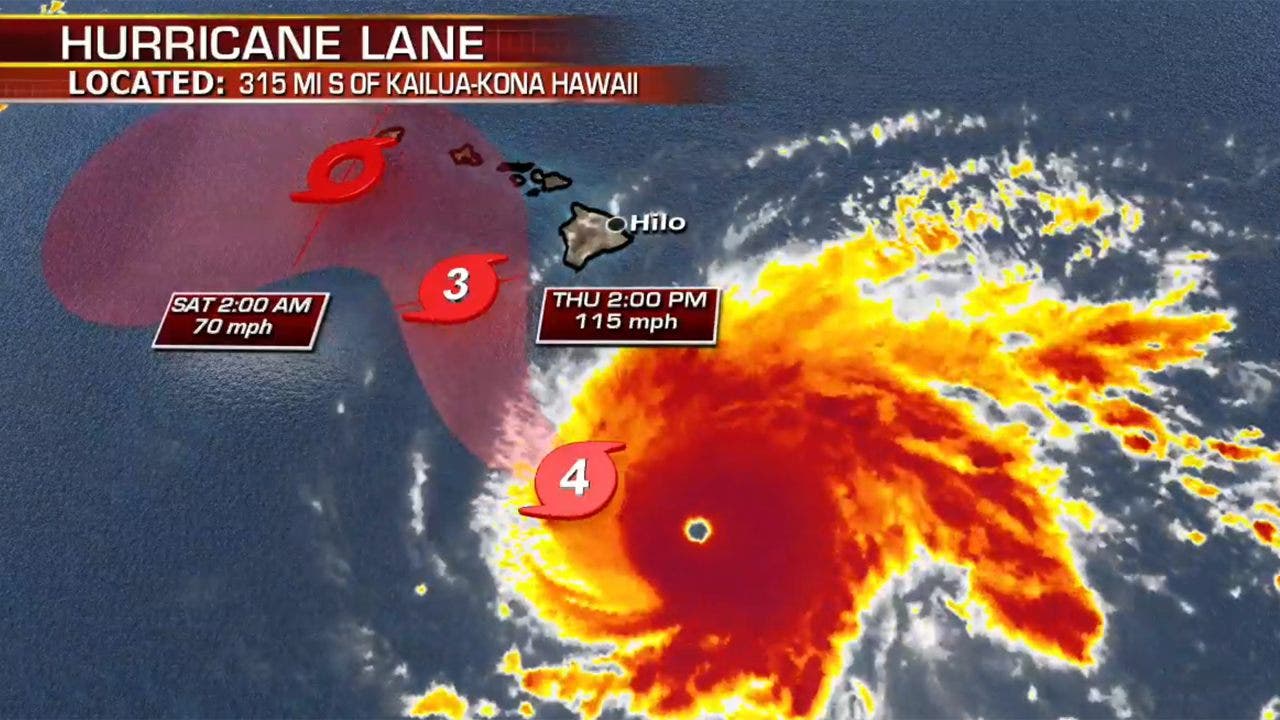 Hawaii braces for Hurricane Lane, as officials say there are not ...