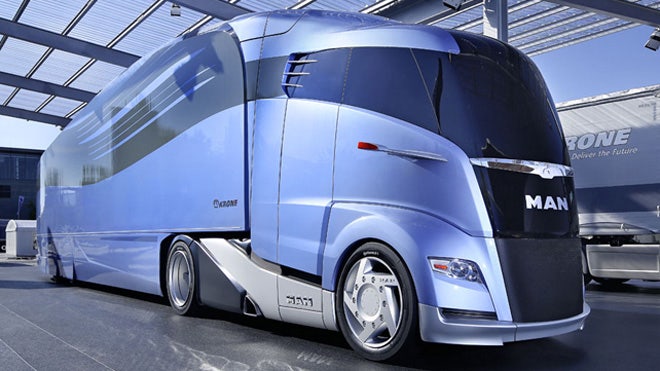 MAN unveils super-streamlined semi truck | Fox News