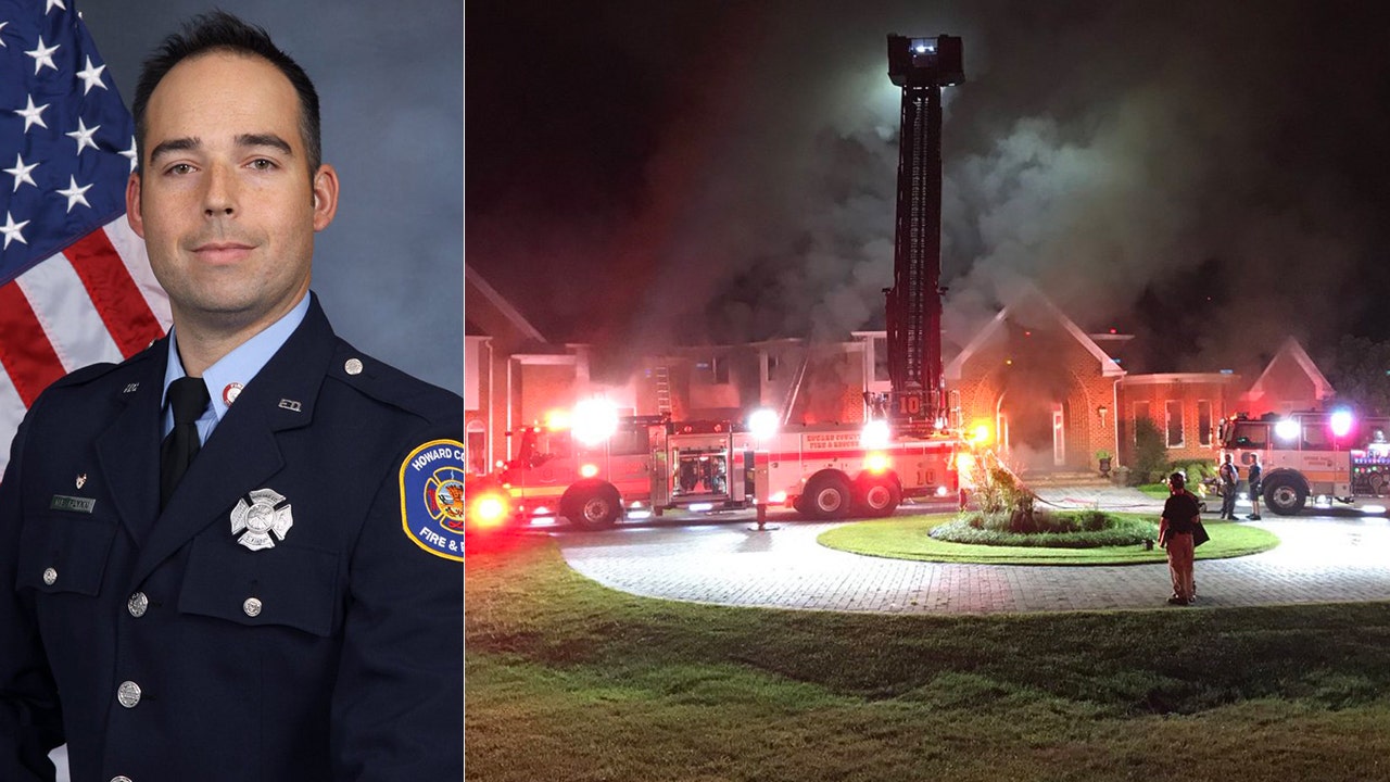 Maryland firefighter dies battling seven-alarm inferno | Fox News