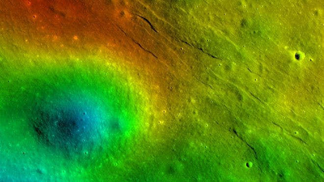 Moon's scarred crust hints at recent activity, scientists say | Fox News