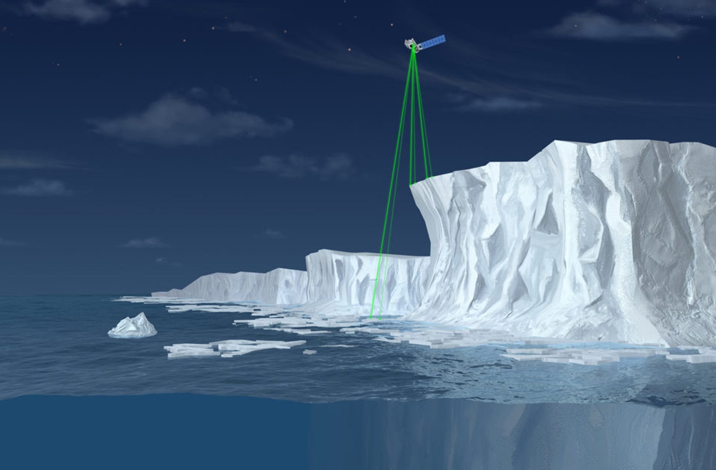 NASA's new satellite uses lasers to track Earth's melting ice | Fox News