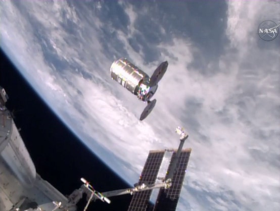 Space station astronauts give huge trash can the boot | Fox News