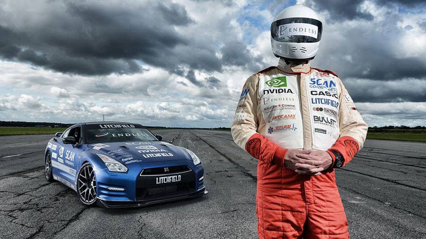 Blind man drives to 200 mph record | Fox News
