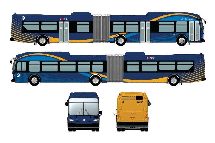 NY City unveils flashy new high-tech buses | Fox News