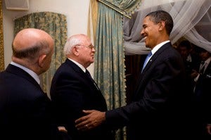 Obama and Gorbachev meeting | Fox News