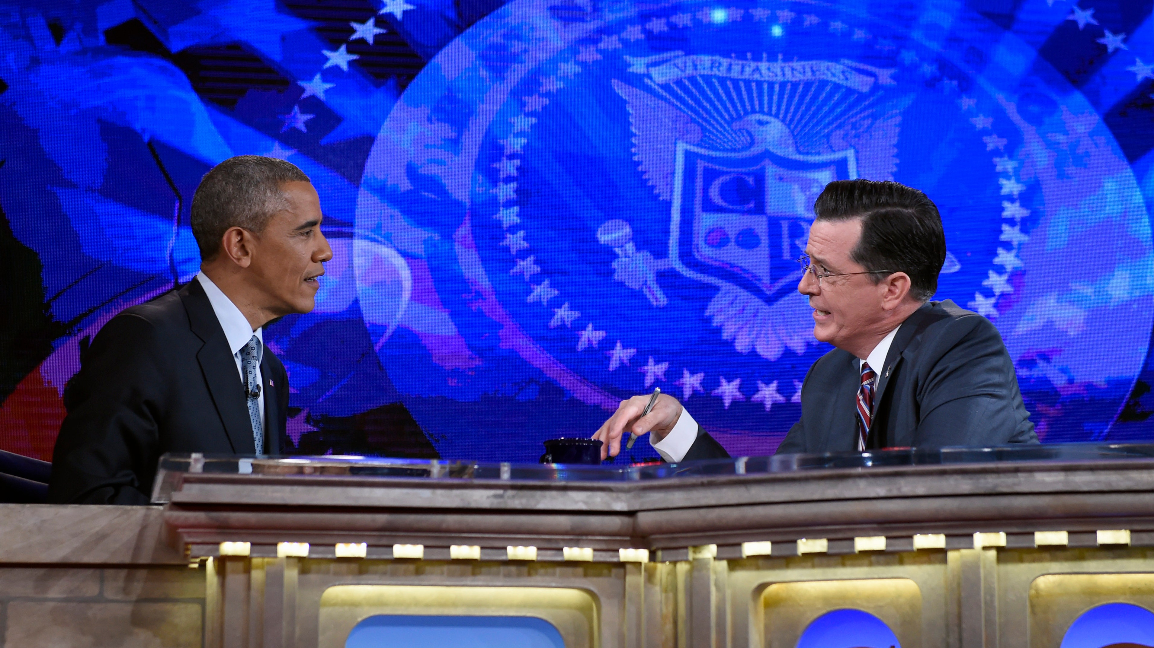 Obama pokes fun at his presidency on 'The Colbert Report' | Fox News
