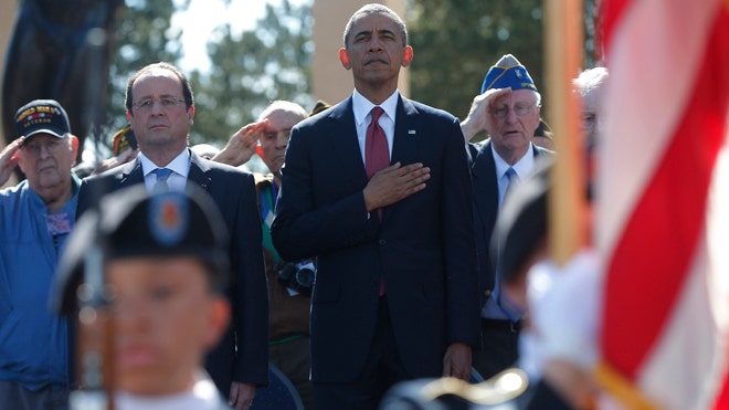 Obama honors WWII, 9/11 generations at D-Day commemorations | Fox News