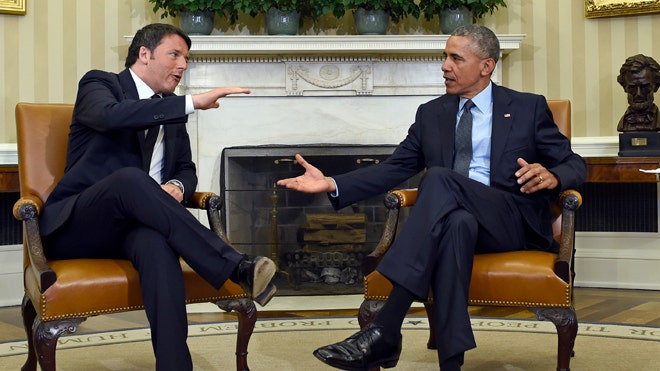 Obama, Italian Prime Minister Renzi meet at White House | Fox News