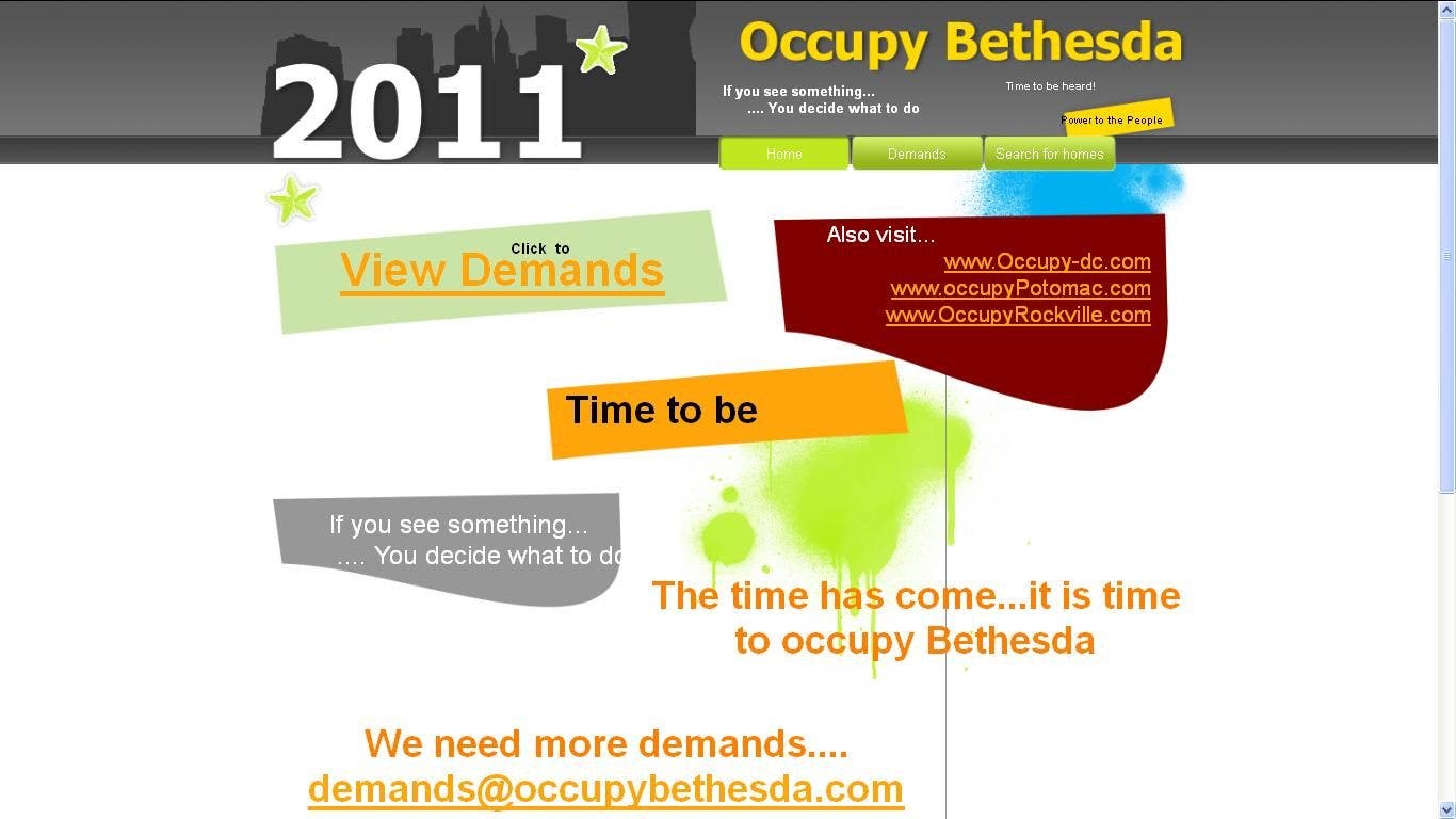 D.C.-Area Real Estate Agent Launches Occupy Web Movement | Fox News