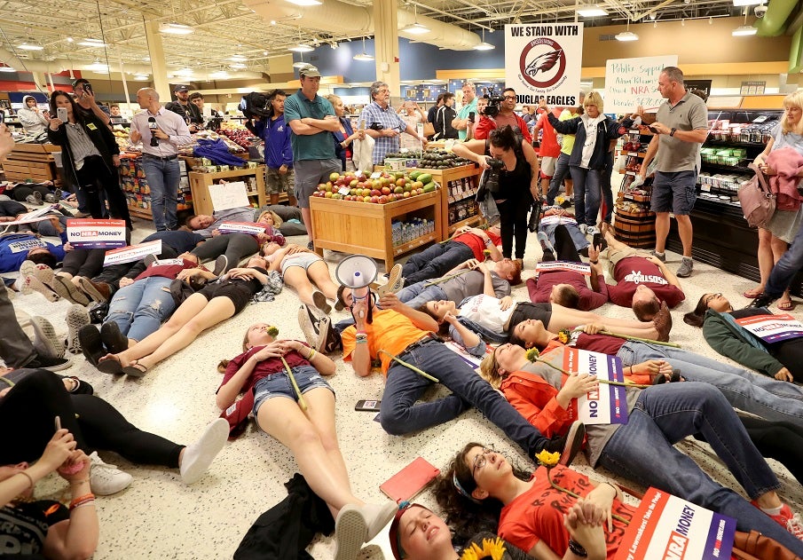 Publix halts donations to NRA-aligned candidate following 'die-in ...