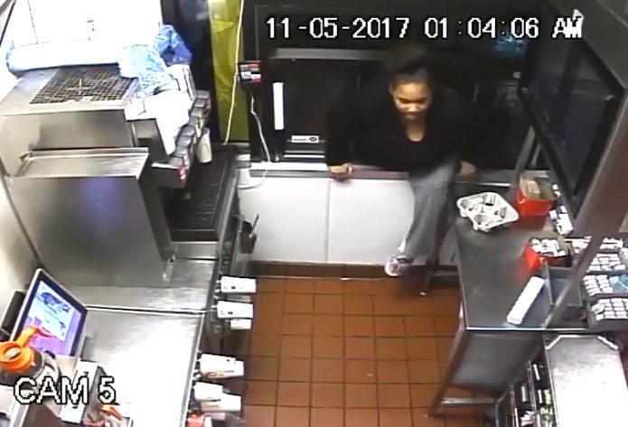 Maryland Woman Caught On Camera Stealing From Mcdonald S Drive Thru