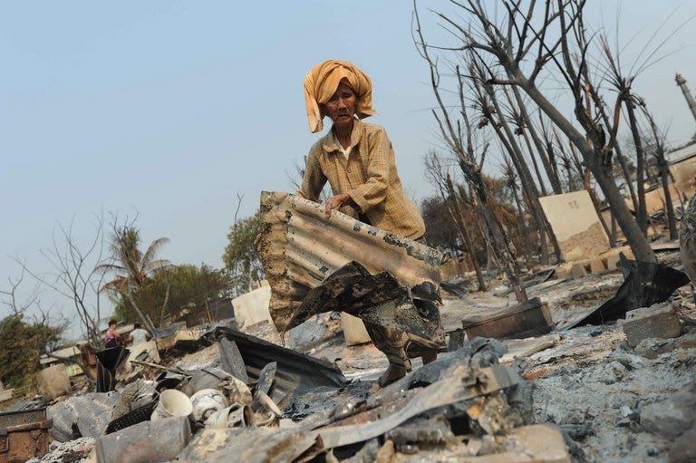 Myanmar jails two Buddhists for riot murders | Fox News