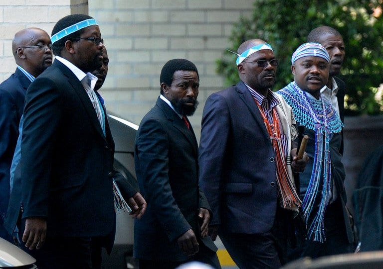 Mandela's tribal king defects from ruling ANC | Fox News