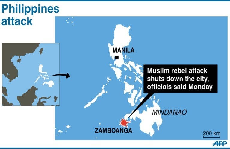 Muslim rebel attack shuts down Philippine city | Fox News