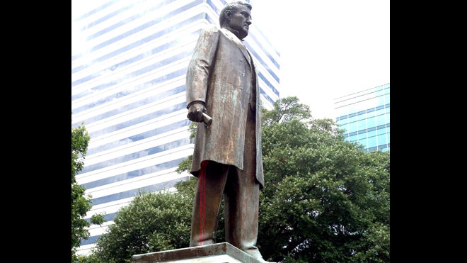 Statue of white supremacist, former SC governor vandalized | Fox News