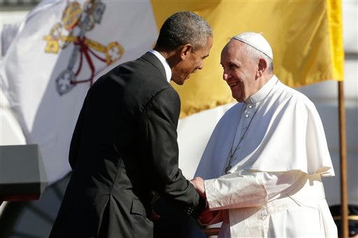 It's the pope, Mr. Obama, where are your manners? | Fox News