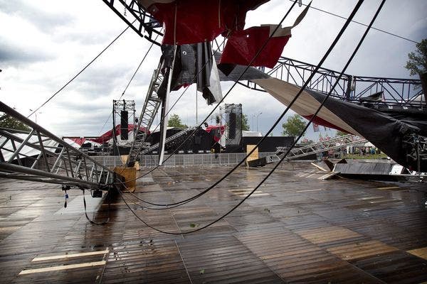 Concertgoers Killed After Storm Hits Outdoor Stage in Belgium | Fox News