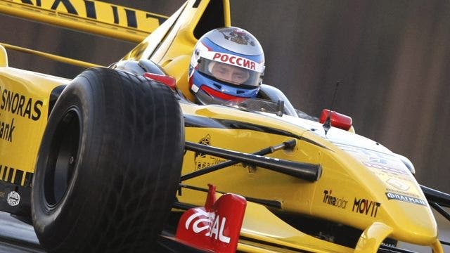 Russian Prime Minister Putin Takes Formula One Car for a Spin | Fox News