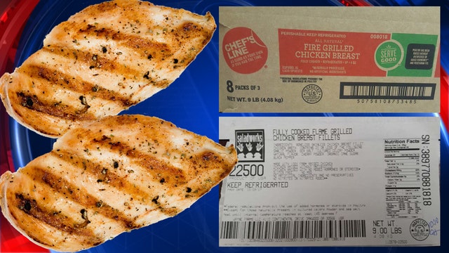 Nationwide ready-to-eat chicken breast recall; may be undercooked | Fox ...