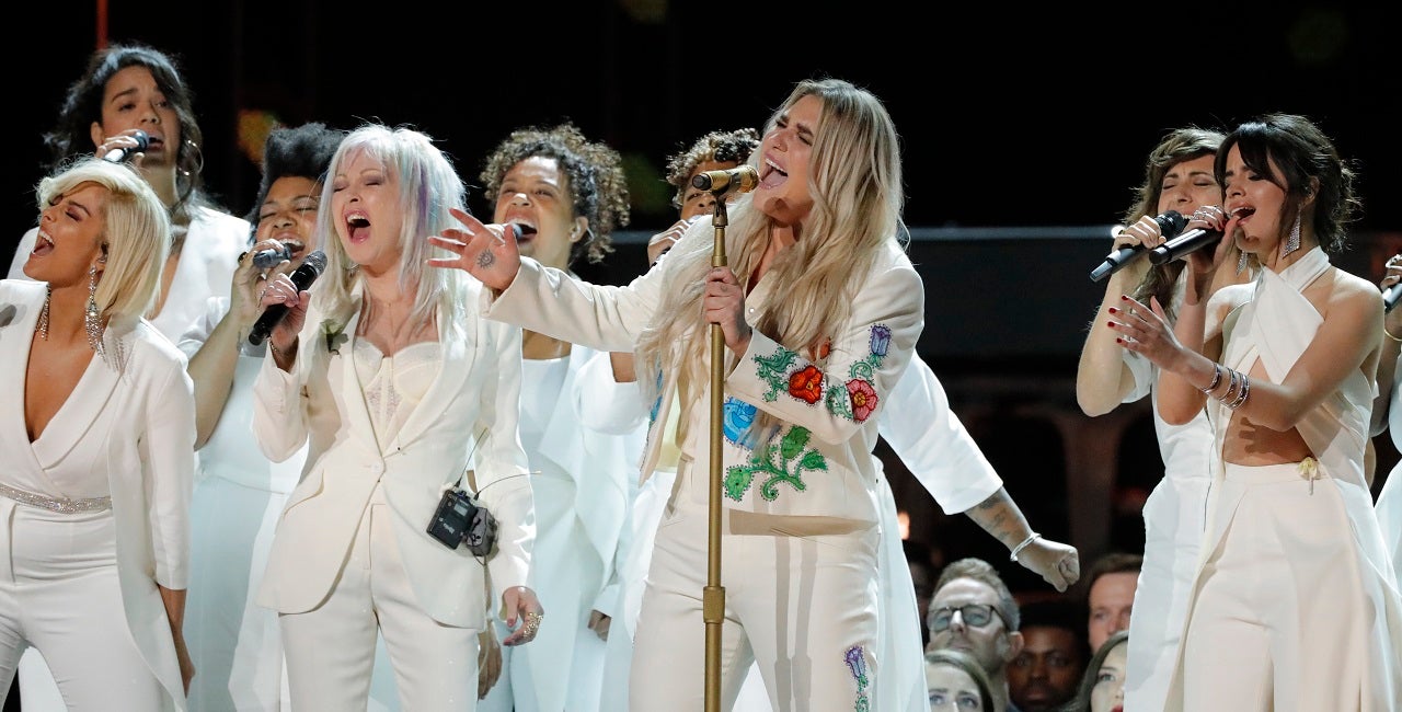 Kesha thanks supporters after emotional 'Me Too'-dedicated Grammys ...