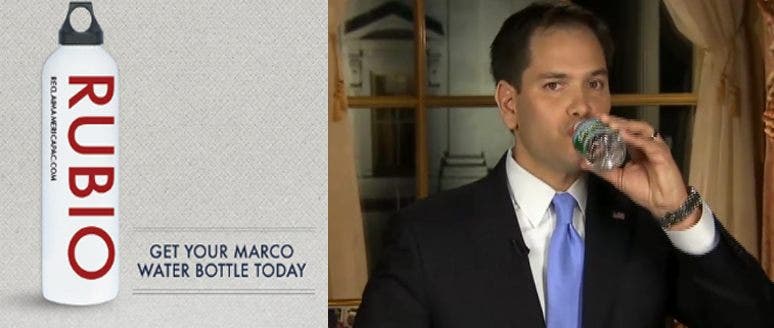 Marco Rubio Capitalizes on Infamous Sip by Hawking Water Bottles | Fox News