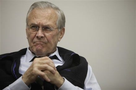 Rumsfeld to Offer Documents for Claims Made in Long-Coming Memoir | Fox ...