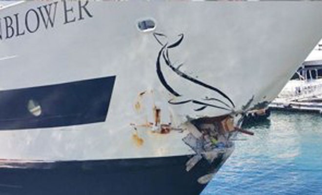7 injured after harbor cruise boat hits San Diego pier | Fox News