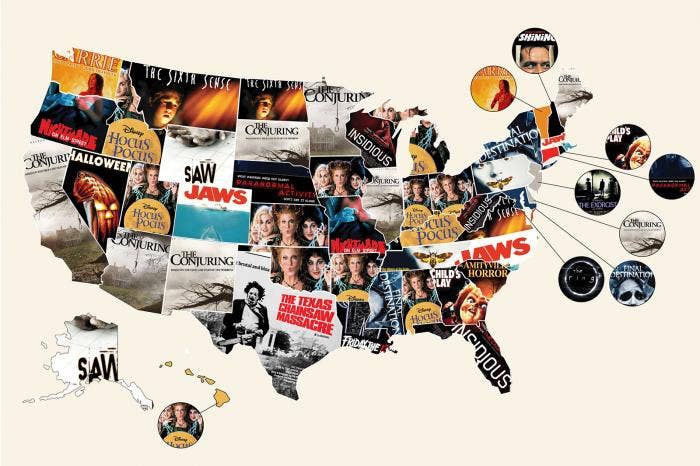 The United States of Screams: Survey Finds Each State's Favorite Scary ...