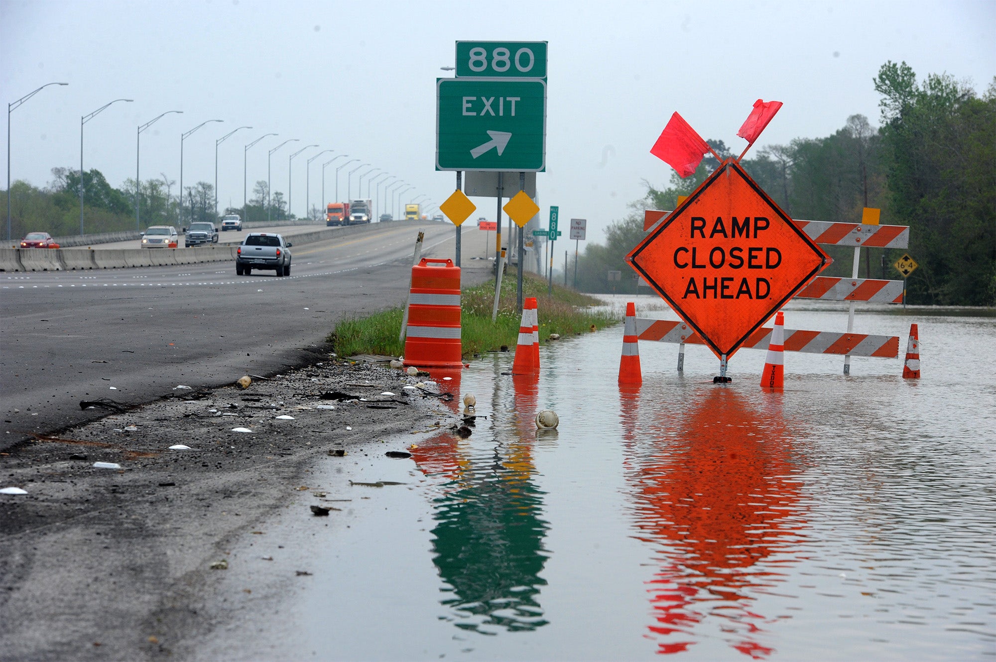 Floods drench homes outside Houston, disaster declaration issued | Fox News