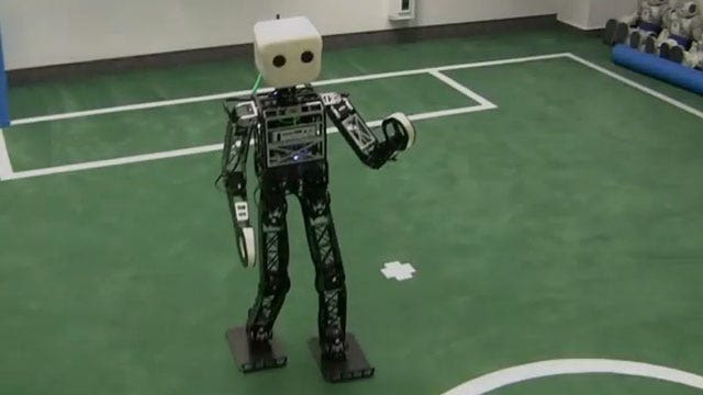 Soccer-playing robot's creators release software for free | Fox News