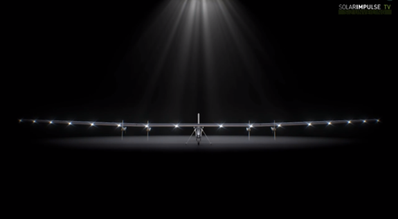 Solar-powered plane aims for round-the-world flight | Fox News