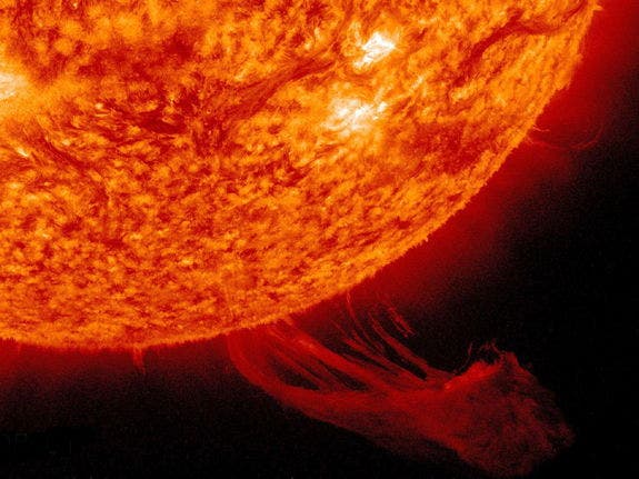 Sun Unleashes Huge Solar Plasma Wave | Fox News