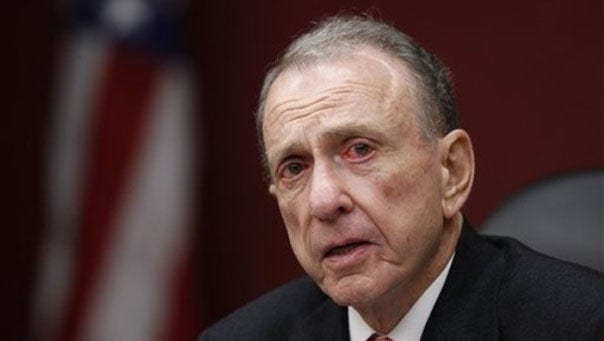 Specter Slips, Thanks 'Republican' Committee for Primary Endorsement ...