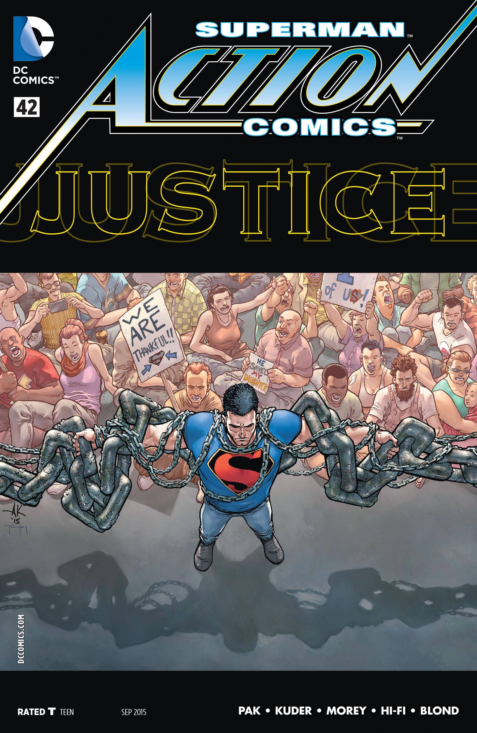 Superman fights the police in new comic paralleling Ferguson riots ...