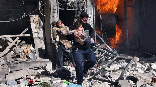 Cease-fire in Syrian city falters, aid trucks turn back | Fox News