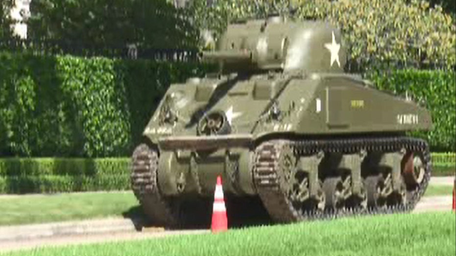 Texas neighborhood tense over World War II tank parked outside ...