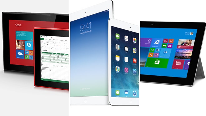 Apple, Nokia, Microsoft: Take three tablets (and don't call us in the ...