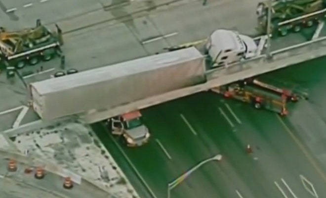 Florida tow truck driver dies after falling off overpass while ...