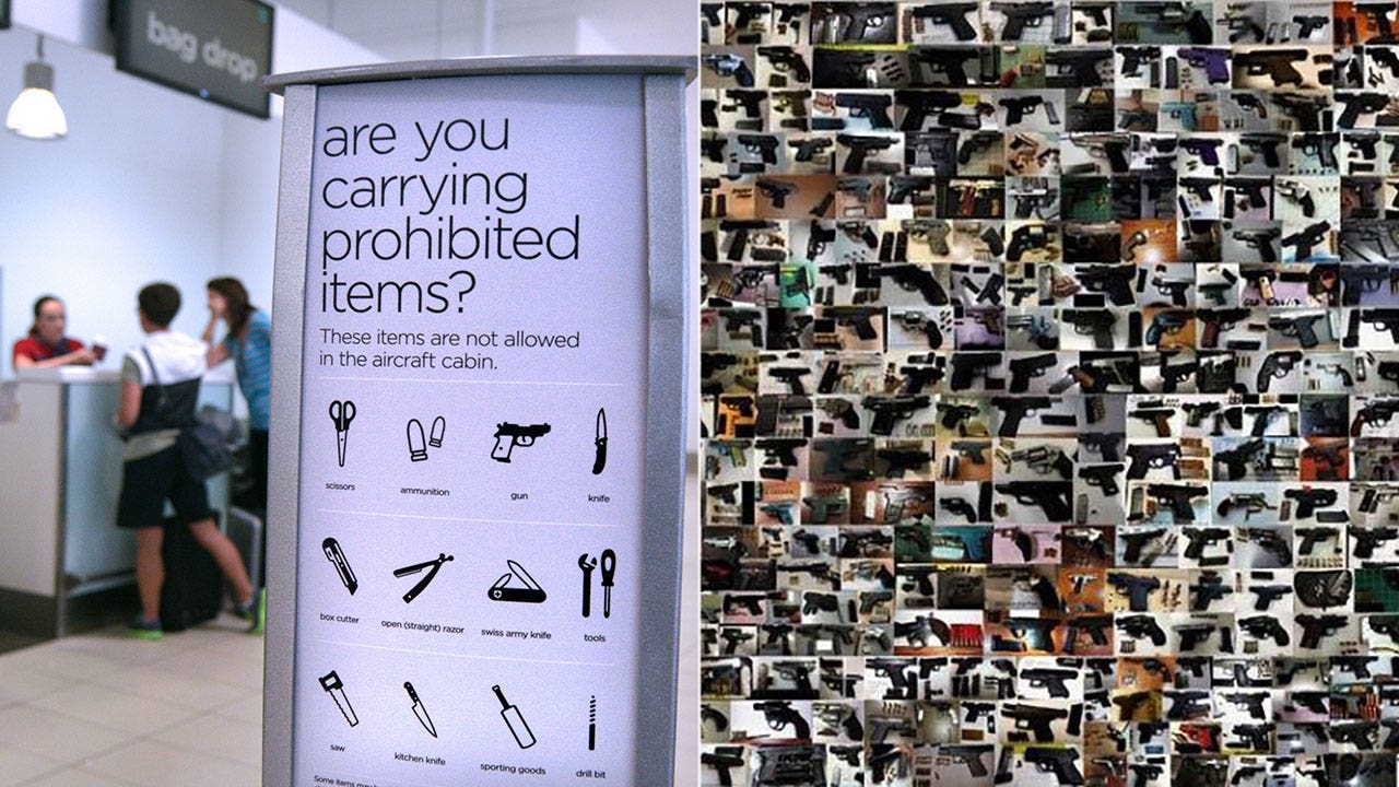 TSA confiscated record number of guns from carry-on bags in 2017 | Fox News