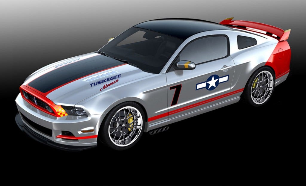 Ford builds "Red Tails" Mustang for charity | Fox News