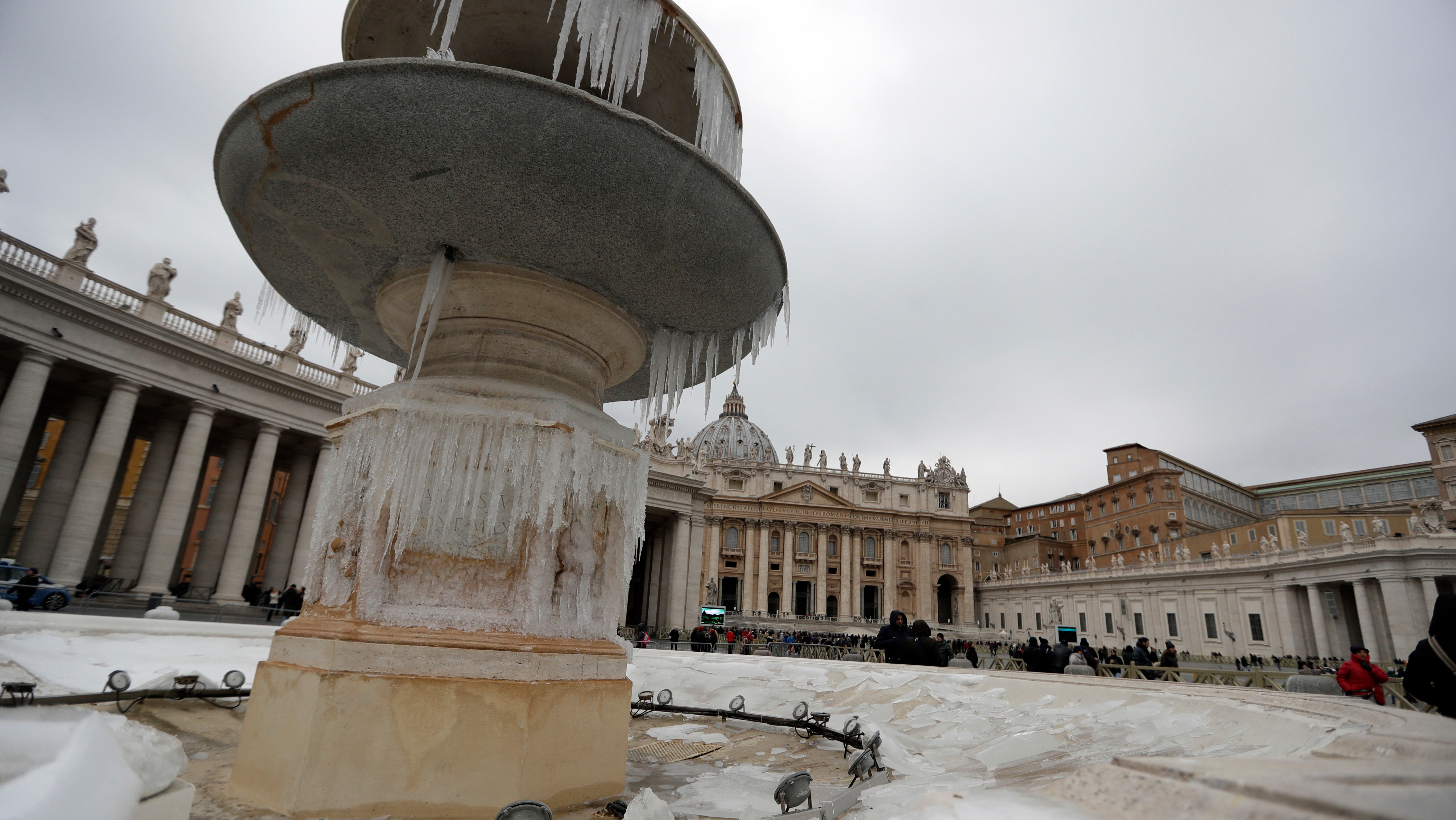 Vatican lets homeless sleep in church amid cold | Fox News