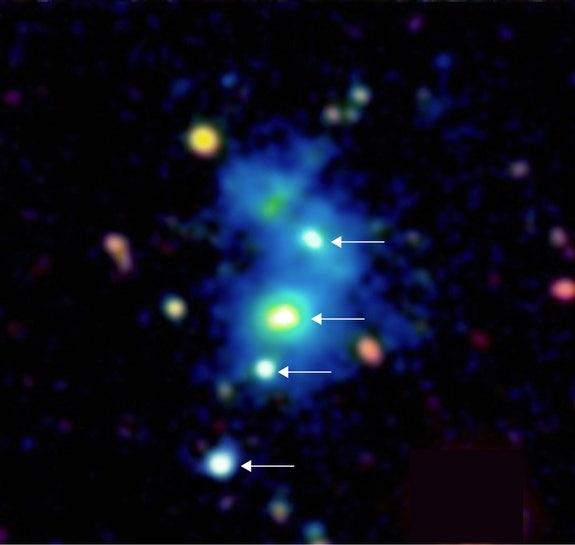 Rare quasar quartet is the first of its kind ever seen | Fox News