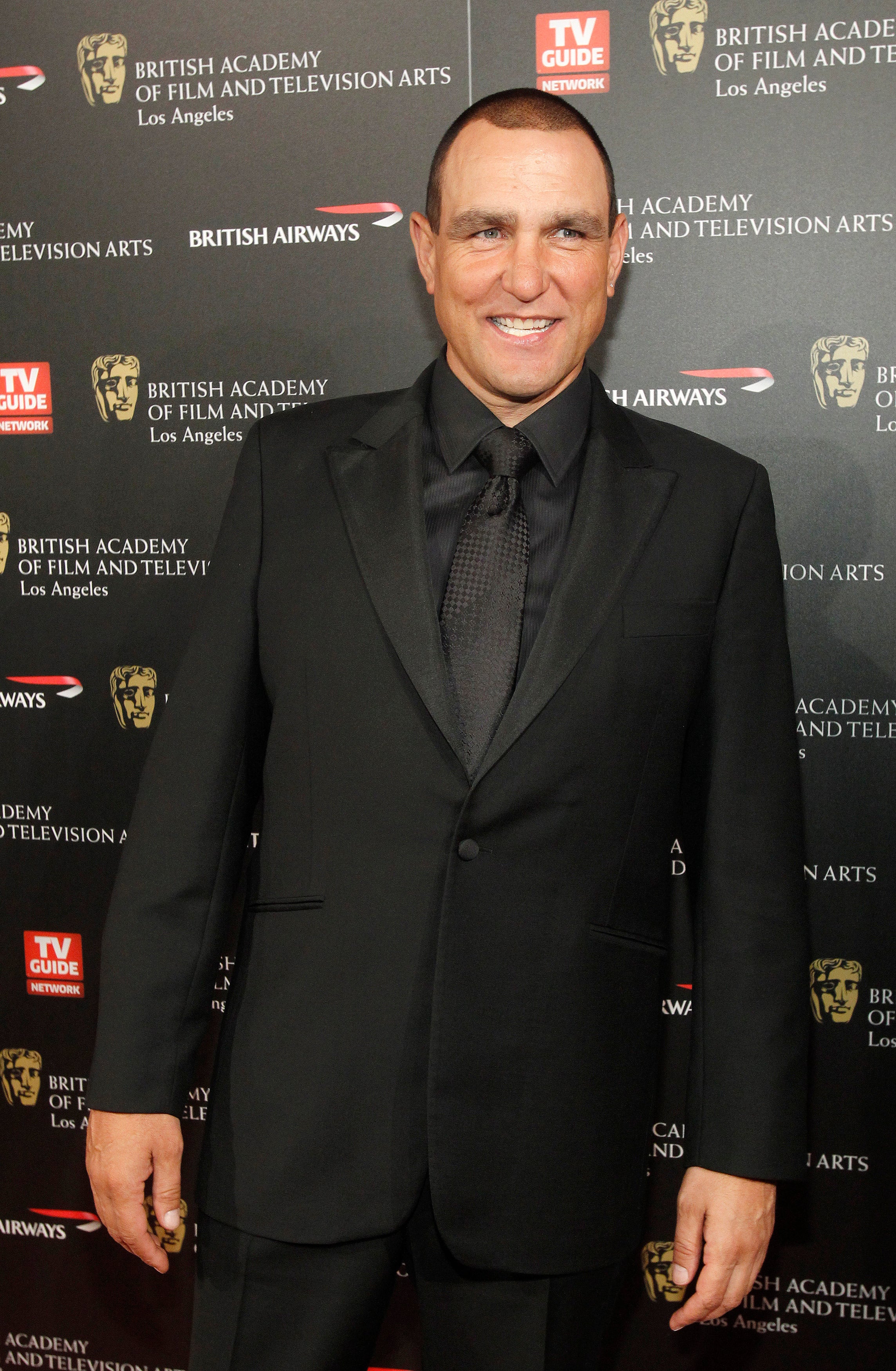 British actor and ex-soccer star Vinnie Jones reveals he has skin ...