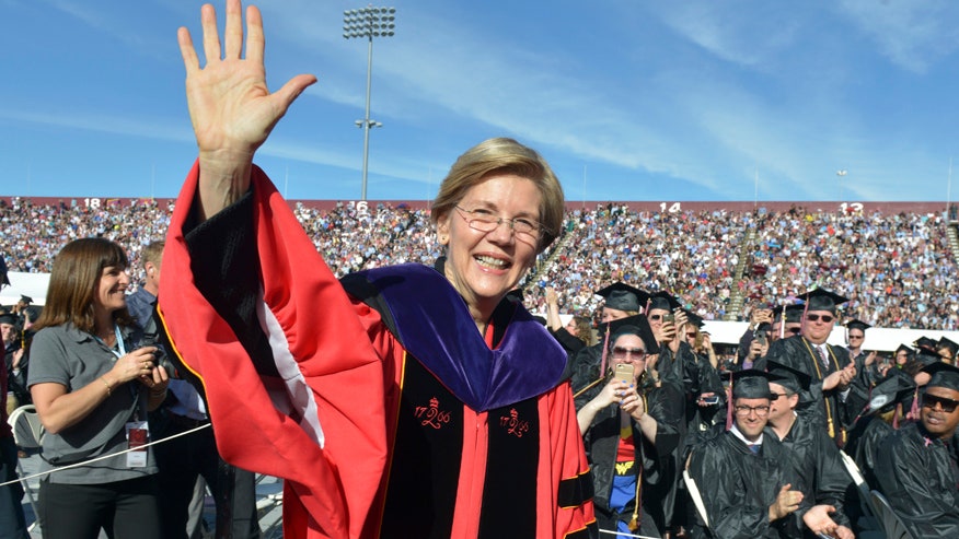Warren takes jabs at Trump in Amherst commencement address | Fox News