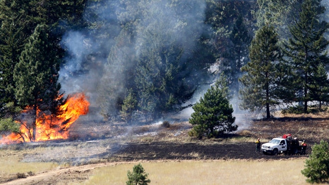 Crews battle dozens of wildfires across Western US states | Fox News